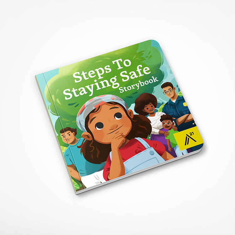 Steps to Staying Safe Storybook | A21